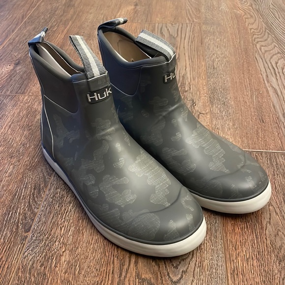 Huk | Shoes | Huk Mens Performance Fishing Deck Boots Size Various Gray ...